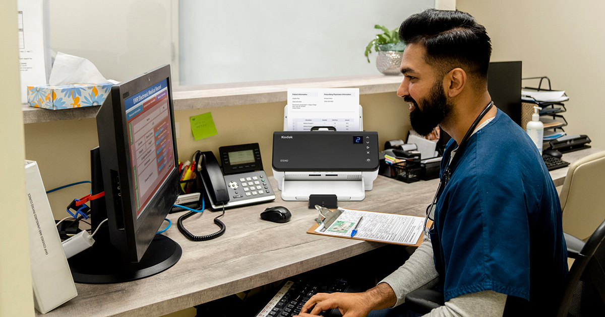 Simplifying Patient Onboarding for Healthcare Professionals | Kodak Alaris